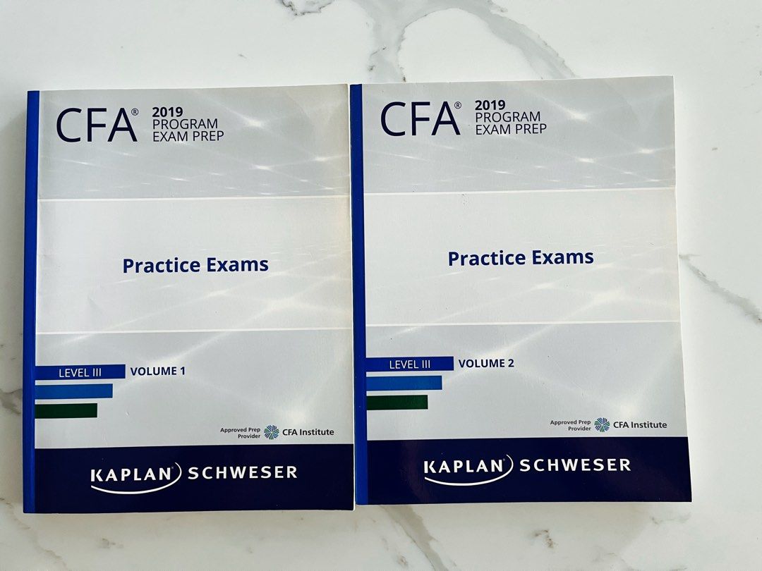 2023 CFA Level 3 Kaplan Schweser Practice Exam Questions, Hobbies & Toys, Books & Magazines ...