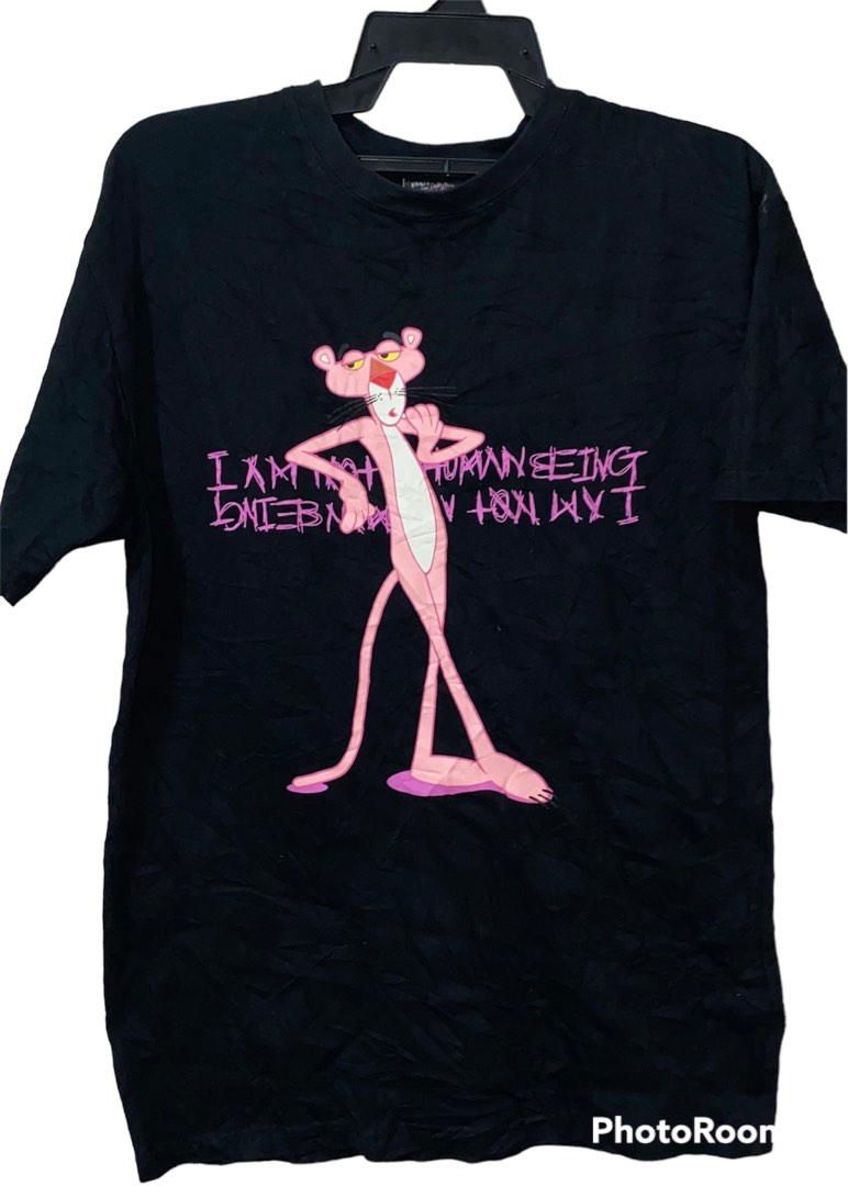 20.5x29 pink panther x i am not human being, Men's Fashion, Tops & Sets ...