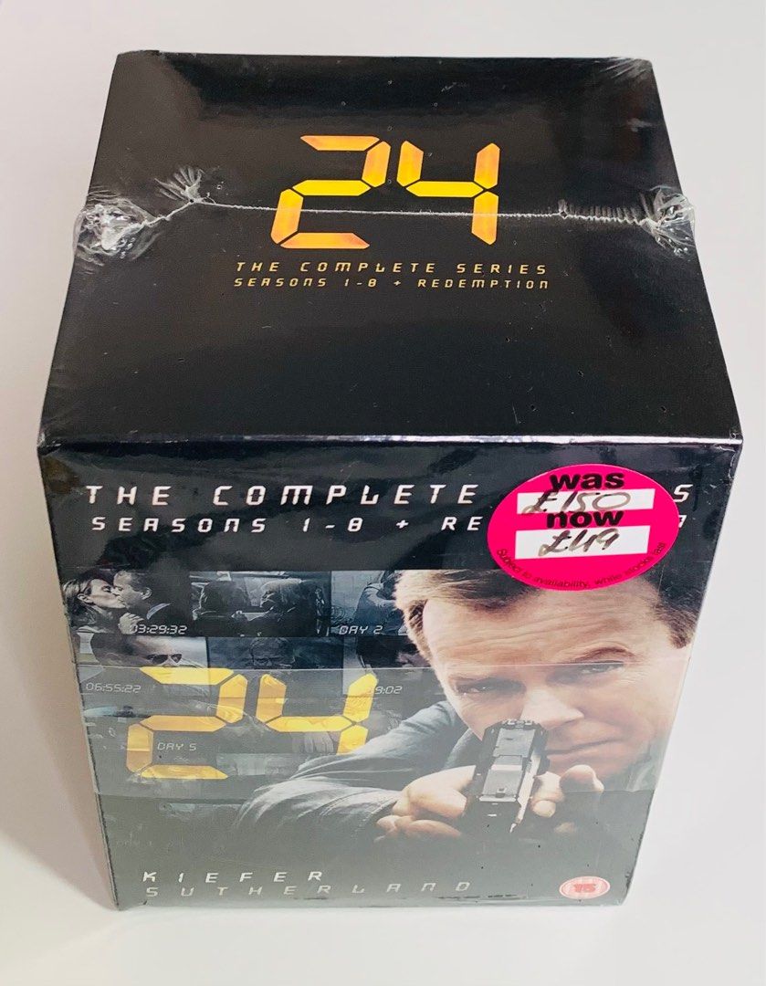 24 Season 1-8 Complete Series Box Set, 興趣及遊戲, 音樂、樂器 & 配件, 音樂與媒體 - CD 及 ...