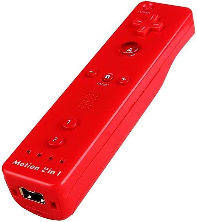 2 in 1 Wii Remote Controller with Motion Plus, Silicone Case and Wrist ...