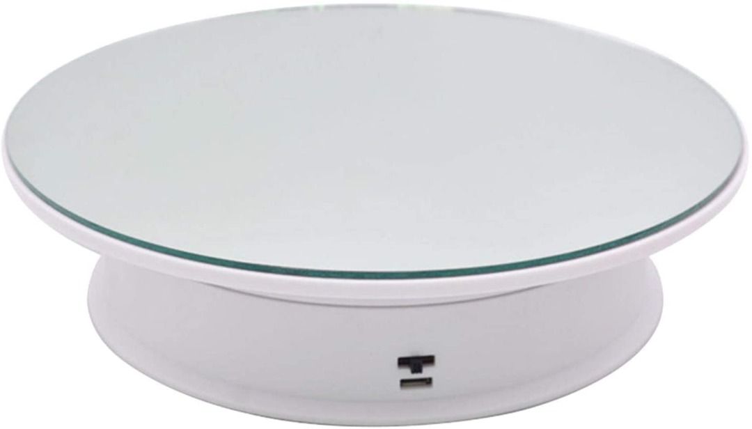 360 Degree Rotating Display Turntable 20cm/ Max Load 3KG Motorized ...