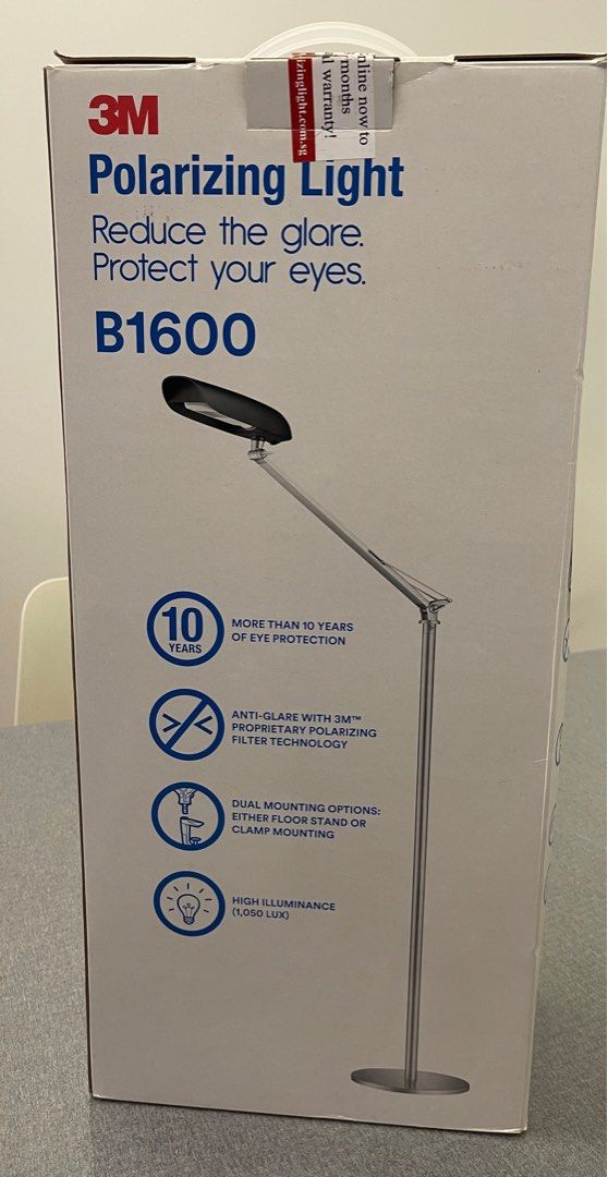 3M Polarizing standing / table light B1600, Furniture & Home Living ...