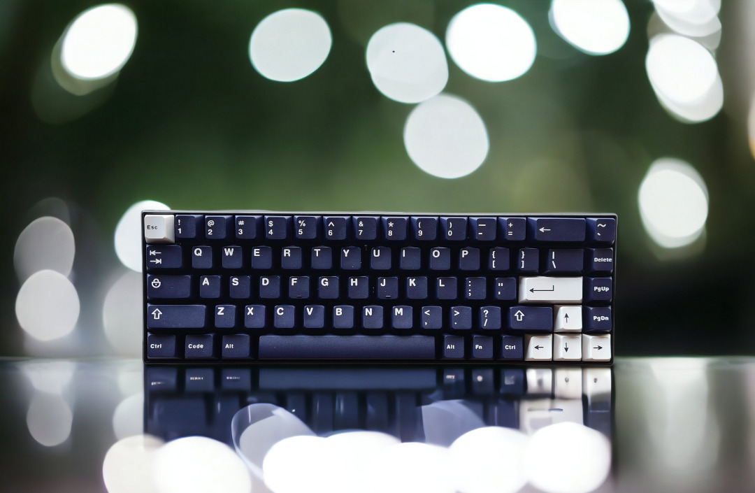 65% Custom Mechanical Keyboard (DeepNavy0206)- Fully Modded, Computers ...
