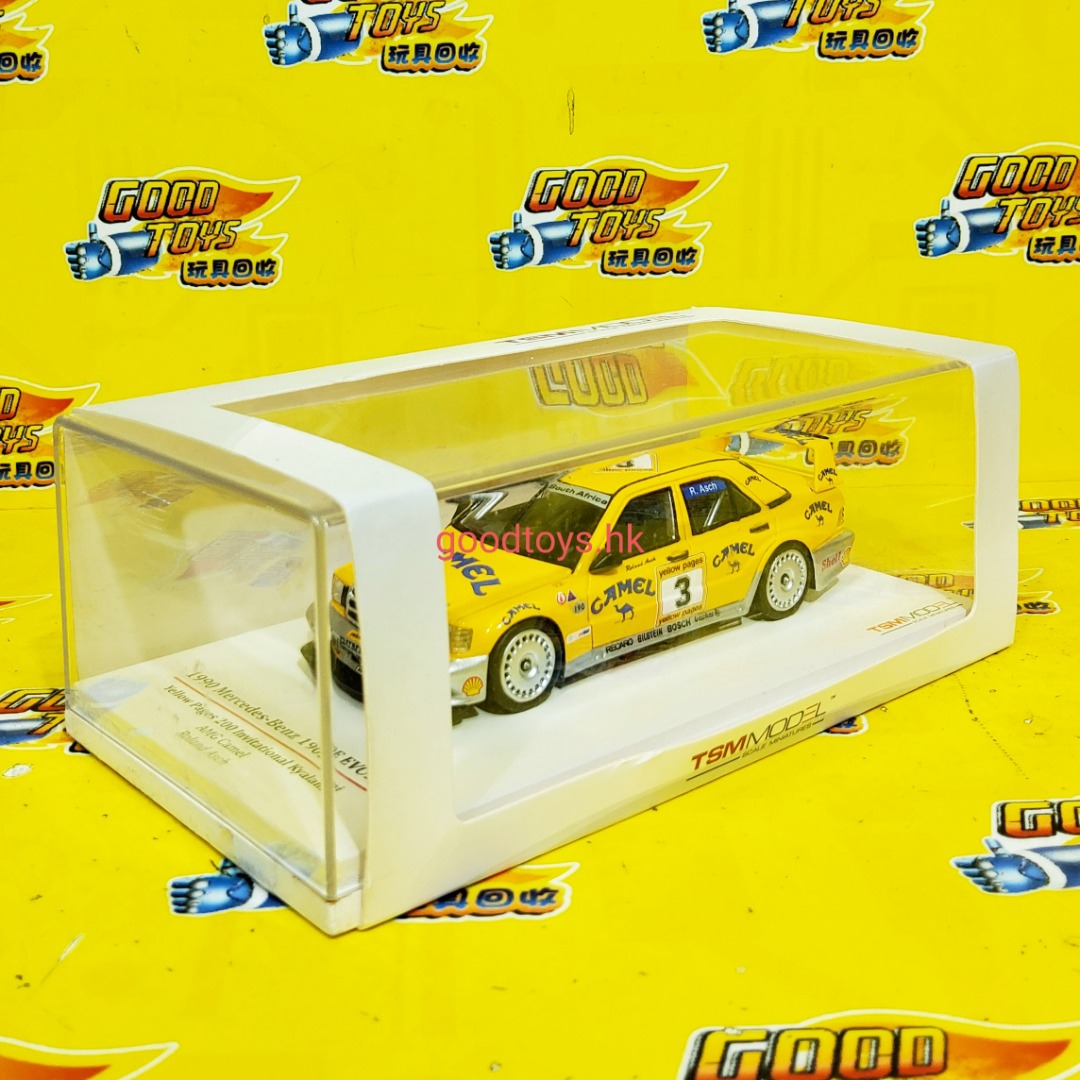 中古已開封 TSM MODEL SCALE MINIATURES 1990 MERCEDES-BENZ 190E EVO2 #3, 興趣及遊戲 ...