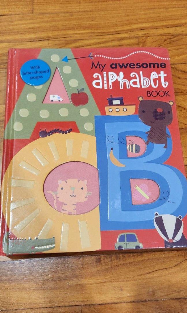 Alphabet ABC Board book, Hobbies & Toys, Books & Magazines, Children's ...