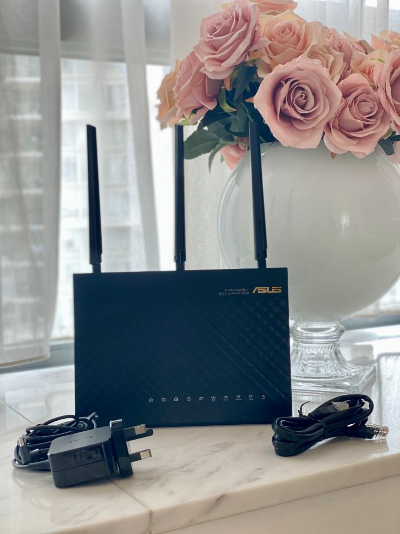 ASUS Dual-band Wireless-AC1900P Gigabit Router (RT-AC68U), Computers ...