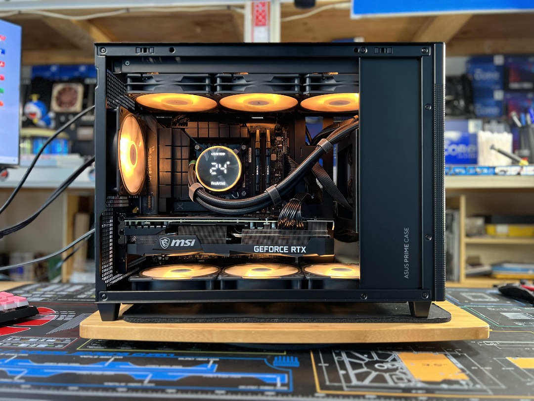 Asus Prime AP 201 m-atx Case, Computers & Tech, Parts & Accessories ...