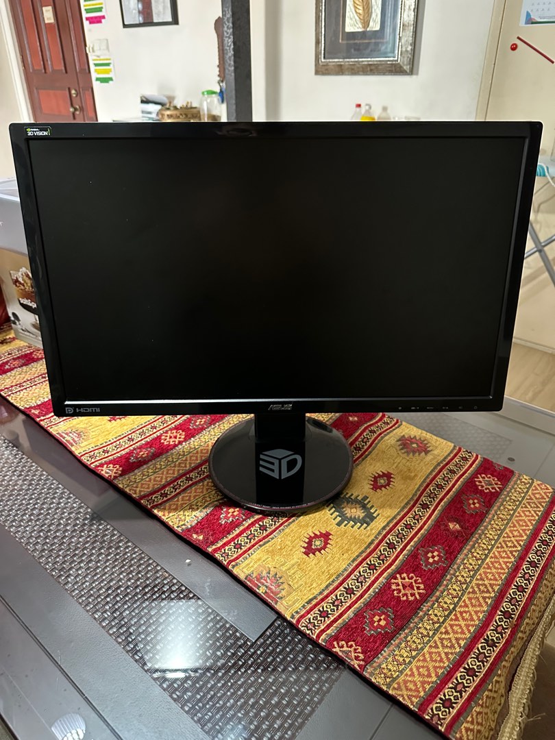 Asus VG248QE 24 Inch 144Hz Gaming Monitor, Computers & Tech, Parts ...