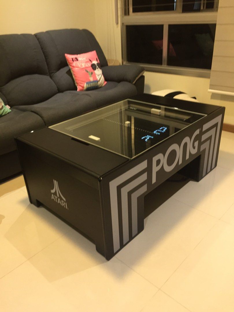 Atari Pong coffee table, TV & Home Appliances, TV & Entertainment ...
