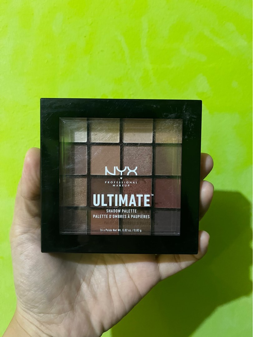 Authentic NYX ULTIMATE shadow palette (earth colors), Beauty & Personal ...