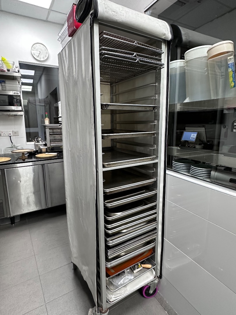 Bakery pan trolley, wire trolley, Baking Tray, Non-stick tray, TV ...