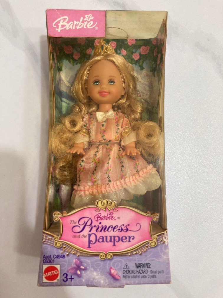 Barbie as the Princess and the Pauper - Kelly Doll, Hobbies & Toys ...