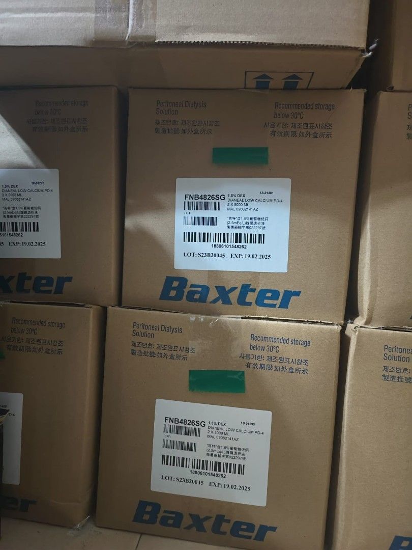 Baxter Peritoneal Dialysis Solution(Machine), Health & Nutrition, Medical Supplies & Tools on ...