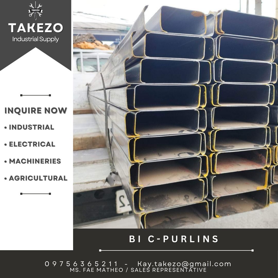 BI C-PURLINS, Commercial & Industrial, Construction & Building ...