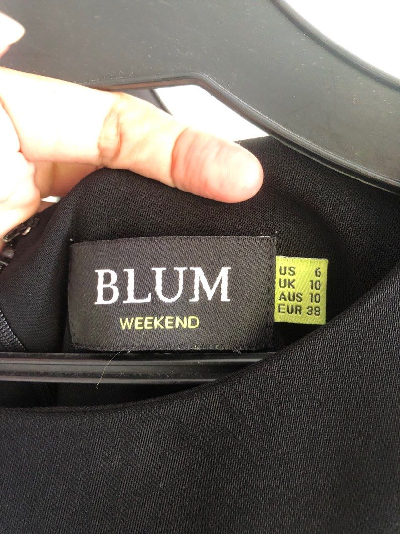 Blum black dress, Women's Fashion, Dresses & Sets, Dresses on Carousell