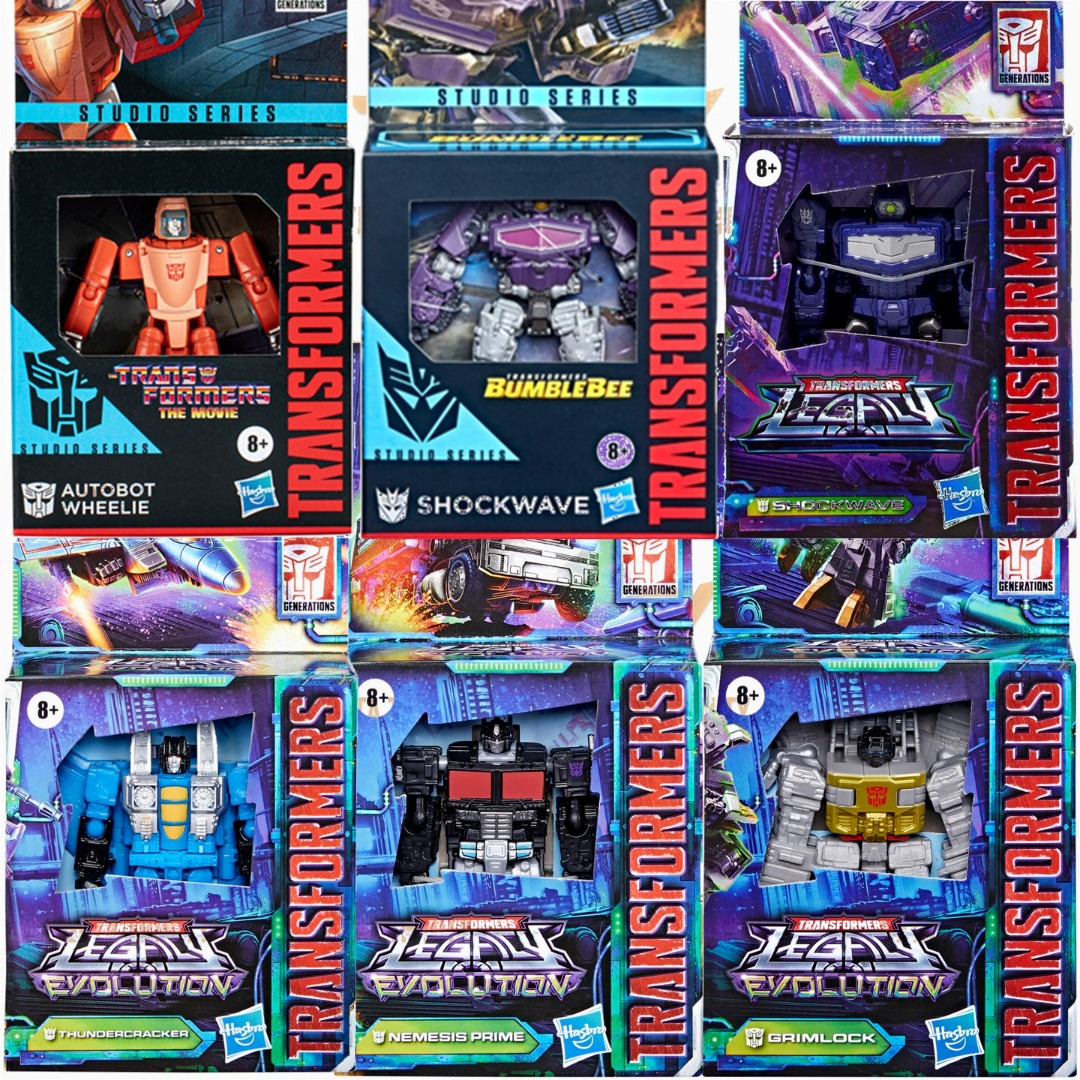 BNIB Transformers Mini Collection Legacy Evolution and Studio Series ...