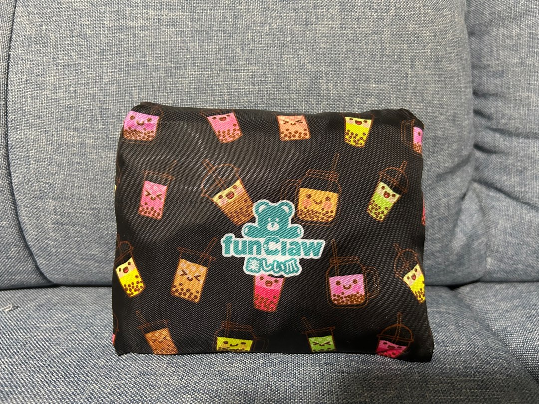 Brand new Fun claw recycle tote bag bubble tea bbt boba, Women's ...