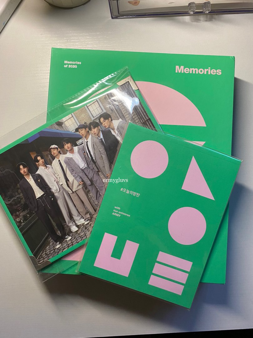 BTS MEMORIES OF 2020 DVD MEMO20, Hobbies & Toys, Memorabilia ...