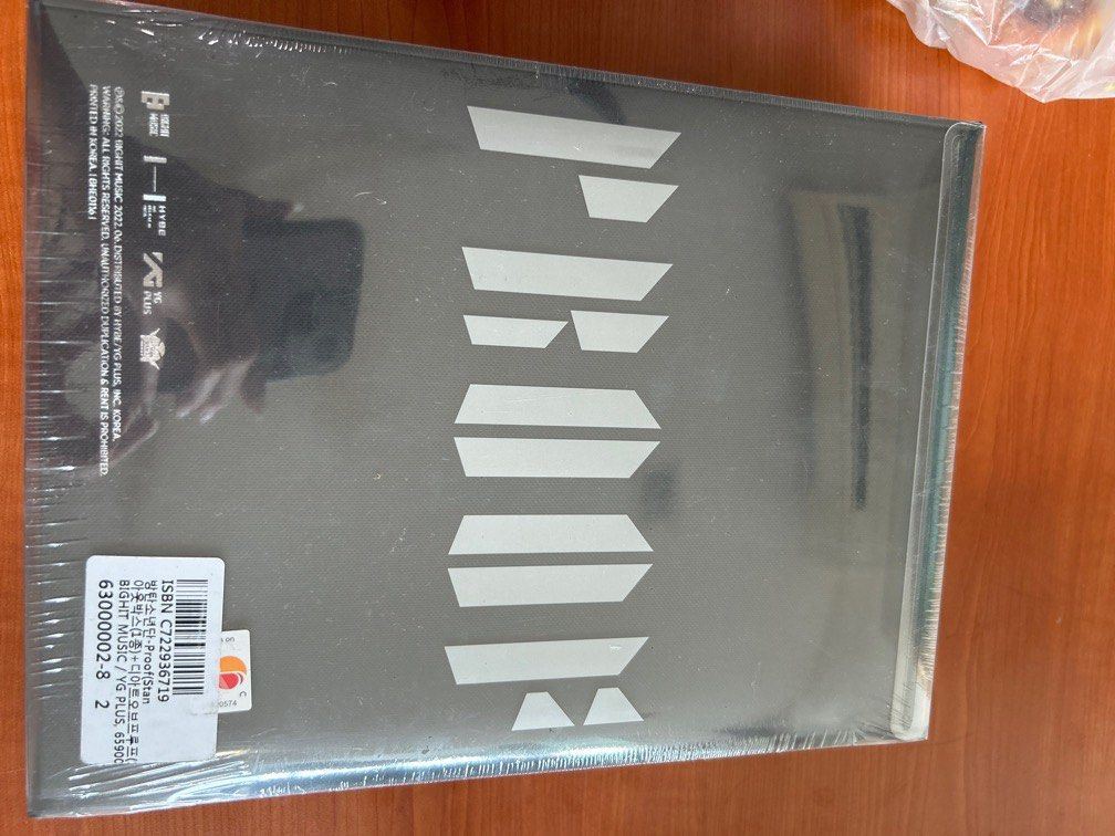 BTS PROOF standard version album *FREE POSTER and card holder, Hobbies ...