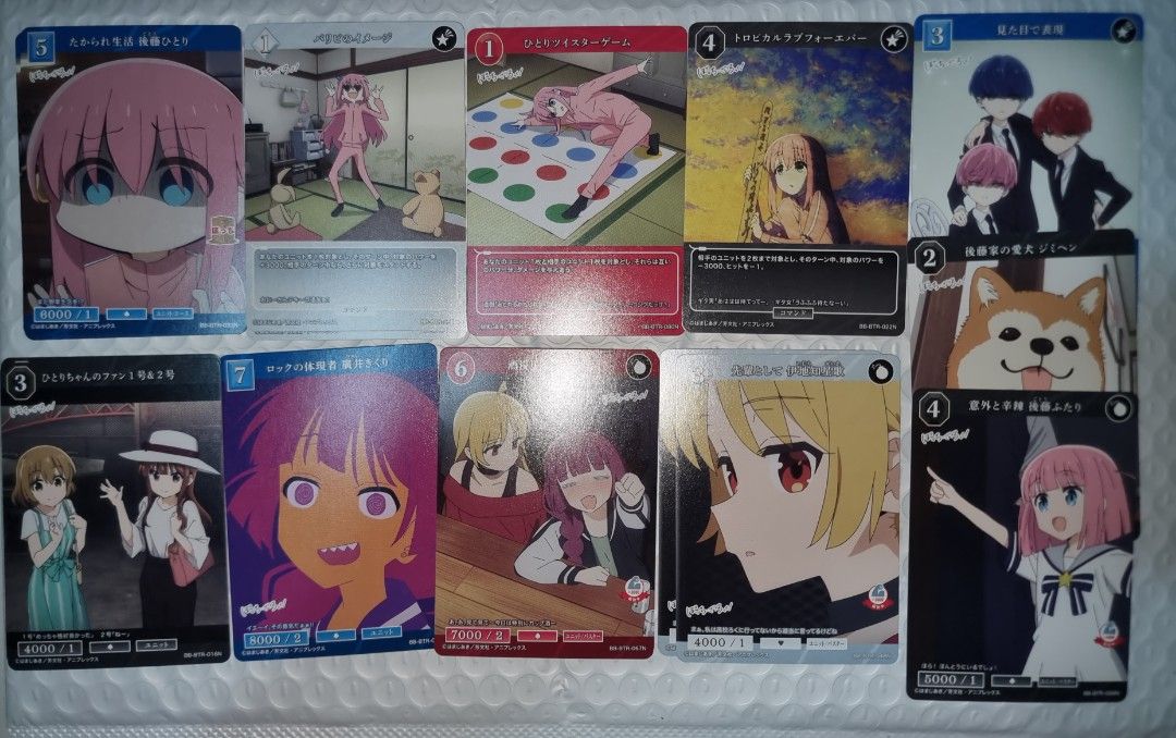 Build Divide Bocchi The Rock Tcg, Hobbies & Toys, Toys & Games on Carousell