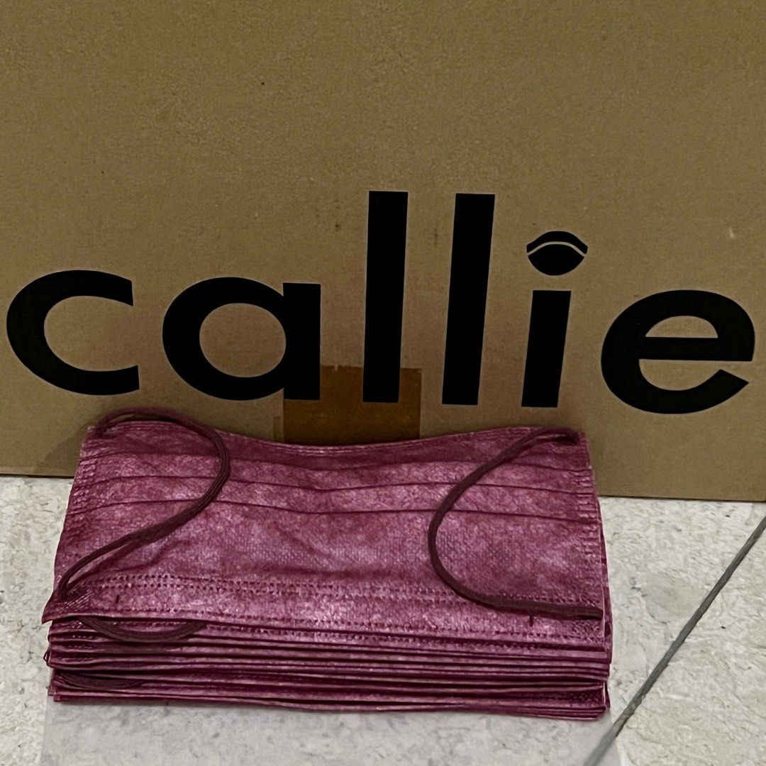 Callie 4 ply 30pcs, Health & Nutrition, Face Masks & Face Shields on ...