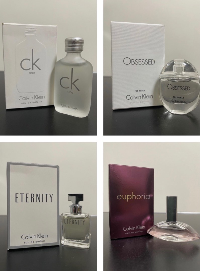 Calvin Klein Miniature Perfume, Beauty & Personal Care, Fragrance ...