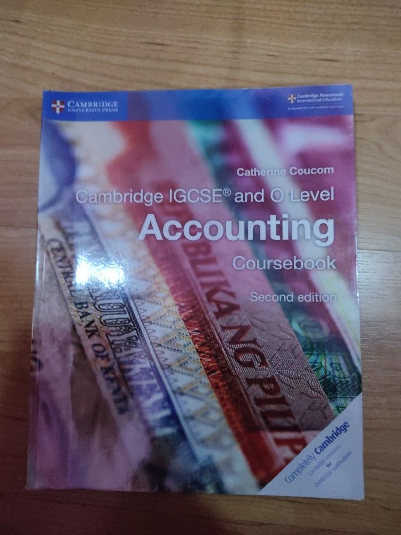 Cambridge Igcse And O Level Accounting Coursebook Second Edition Hobbies And Toys Books