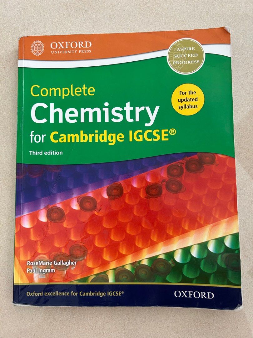Cambridge IGCSE Chemistry Coursebook 3rd Edition, 興趣及遊戲, 書本 & 文具, 教科書 ...
