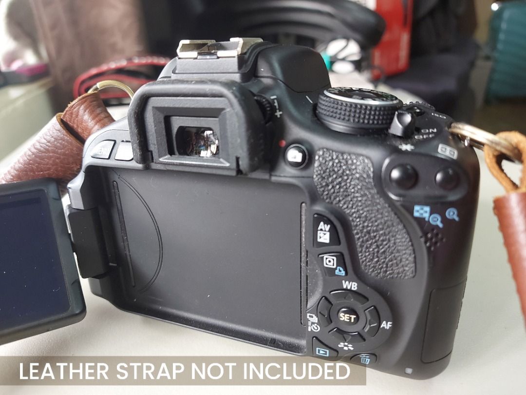 Canon EOS 600D with box charger canon strap | Rebel T3i on Carousell