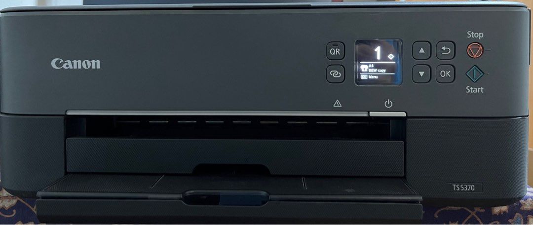 Canon PIXMA TS5370 WiFi Printer Scanner Copier, Computers & Tech ...