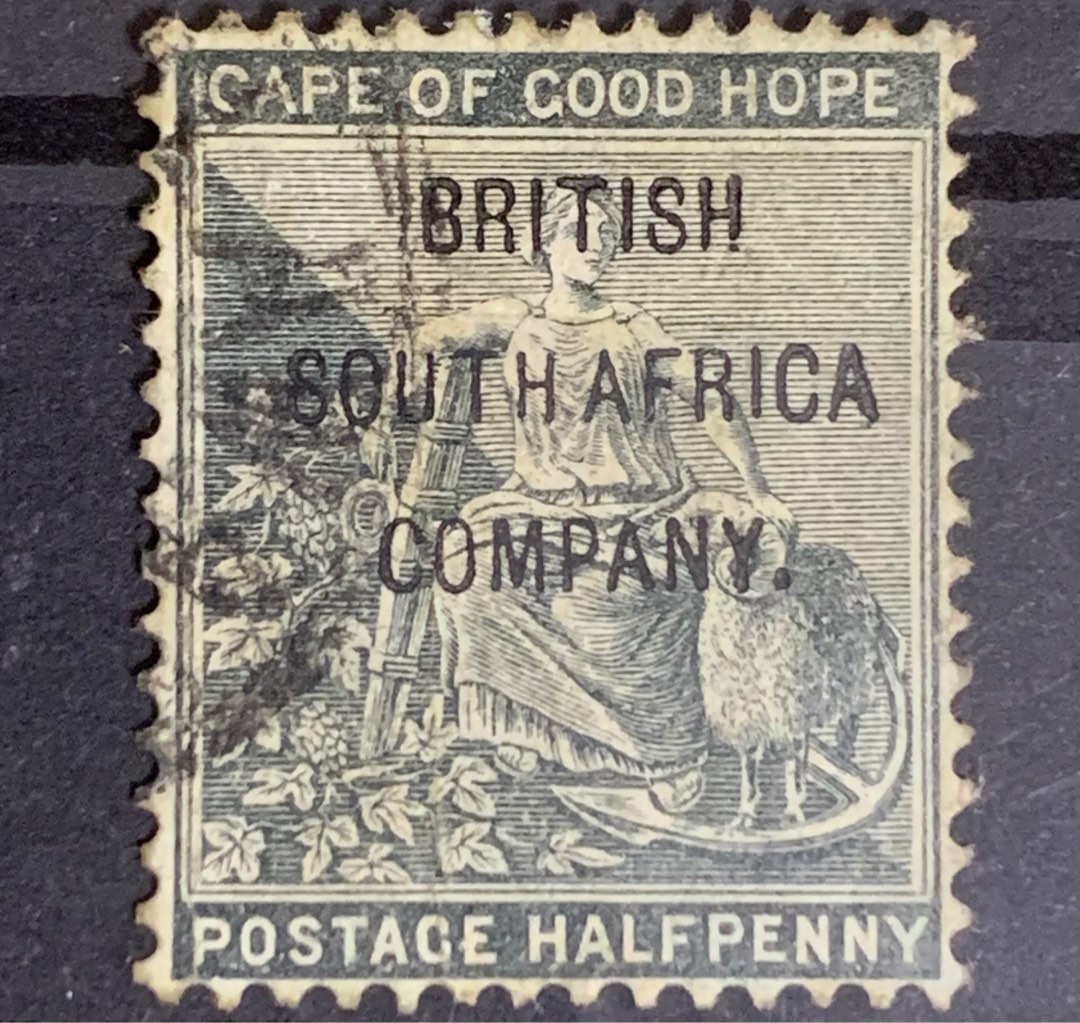 Cape of Good Hope stamp overprint British South Africa Company, Hobbies ...