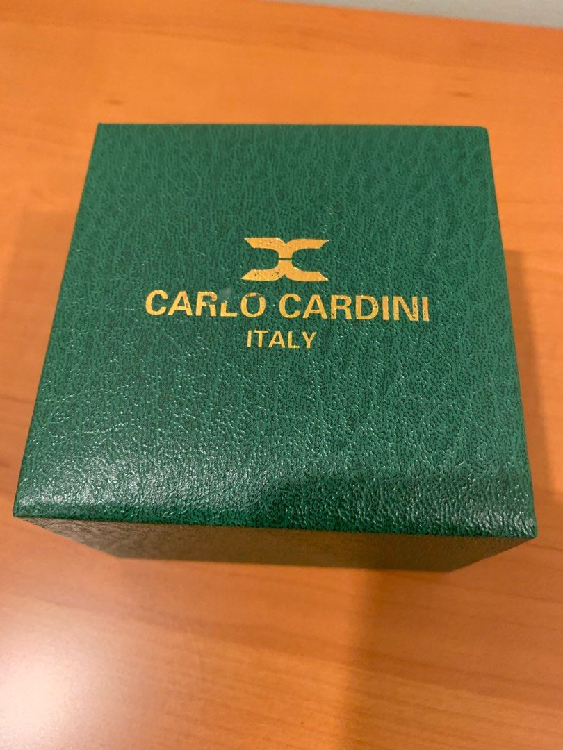 Carlo Cardini Italy 1503G-SS Stainless Steel Original Watch, Men's ...
