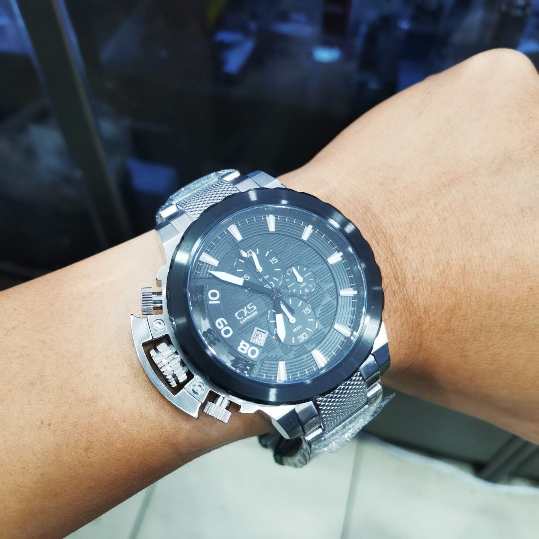 Carlo Cardini Italy CX5 CHRONOGRAPH WATCH, Men's Fashion, Watches ...