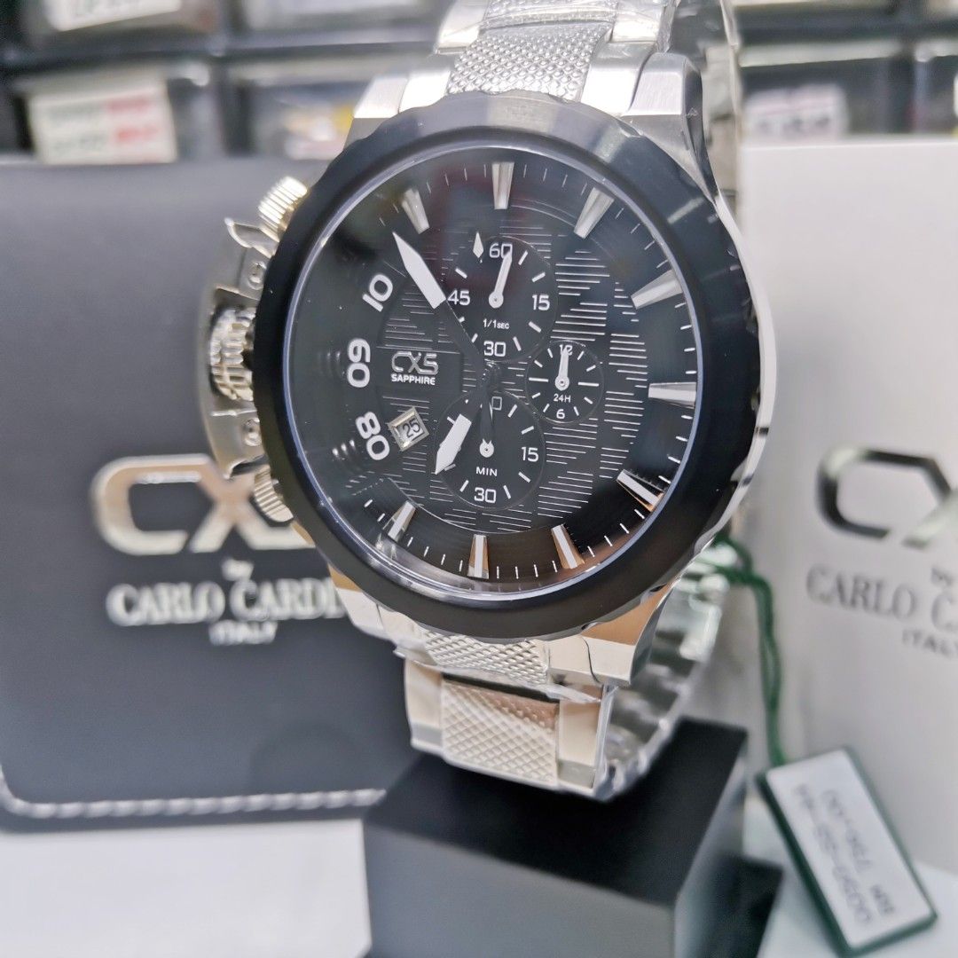 Carlo Cardini Italy CX5 CHRONOGRAPH WATCH, Men's Fashion, Watches ...