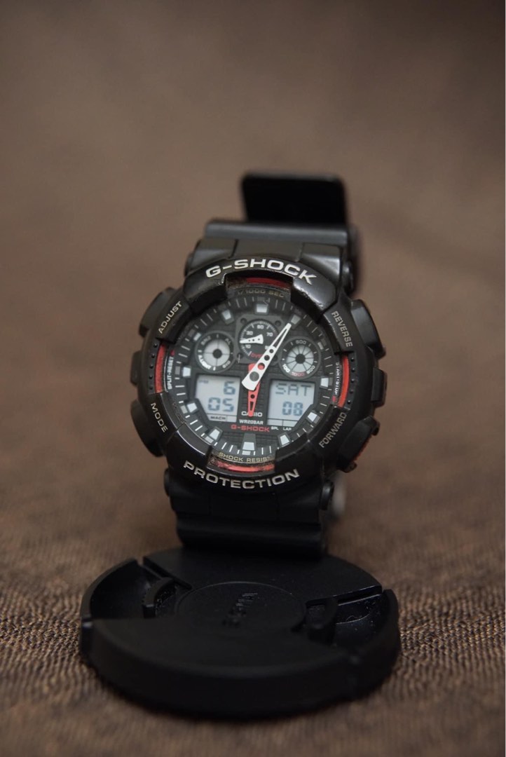 CASIO G-SHOCK 100, Men's Fashion, Watches & Accessories, Watches on ...