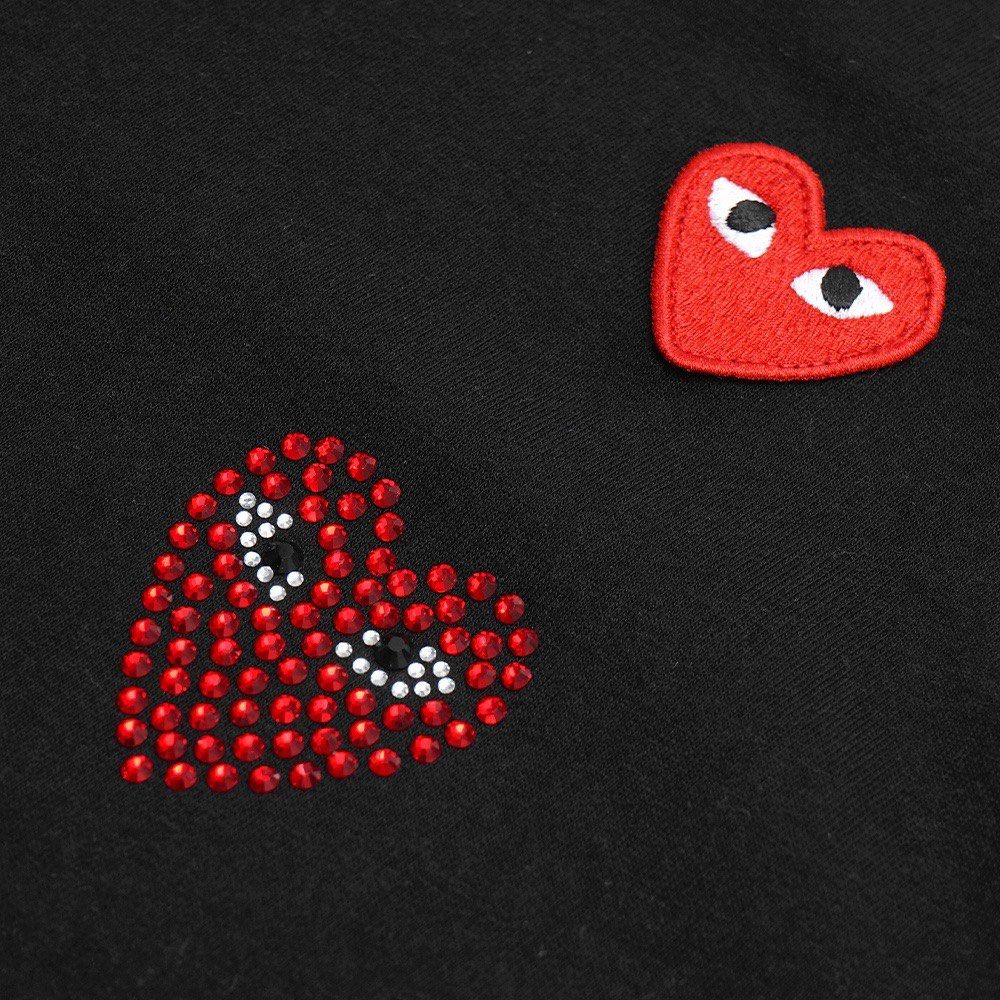 CDG PLAY ORIGINAL STOCLOT, Fesyen Pria, Pakaian , Atasan di Carousell