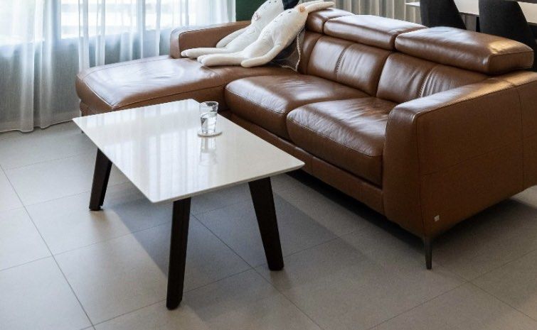 Cellini Kay Quartz Coffee Table, Furniture & Home Living, Furniture ...