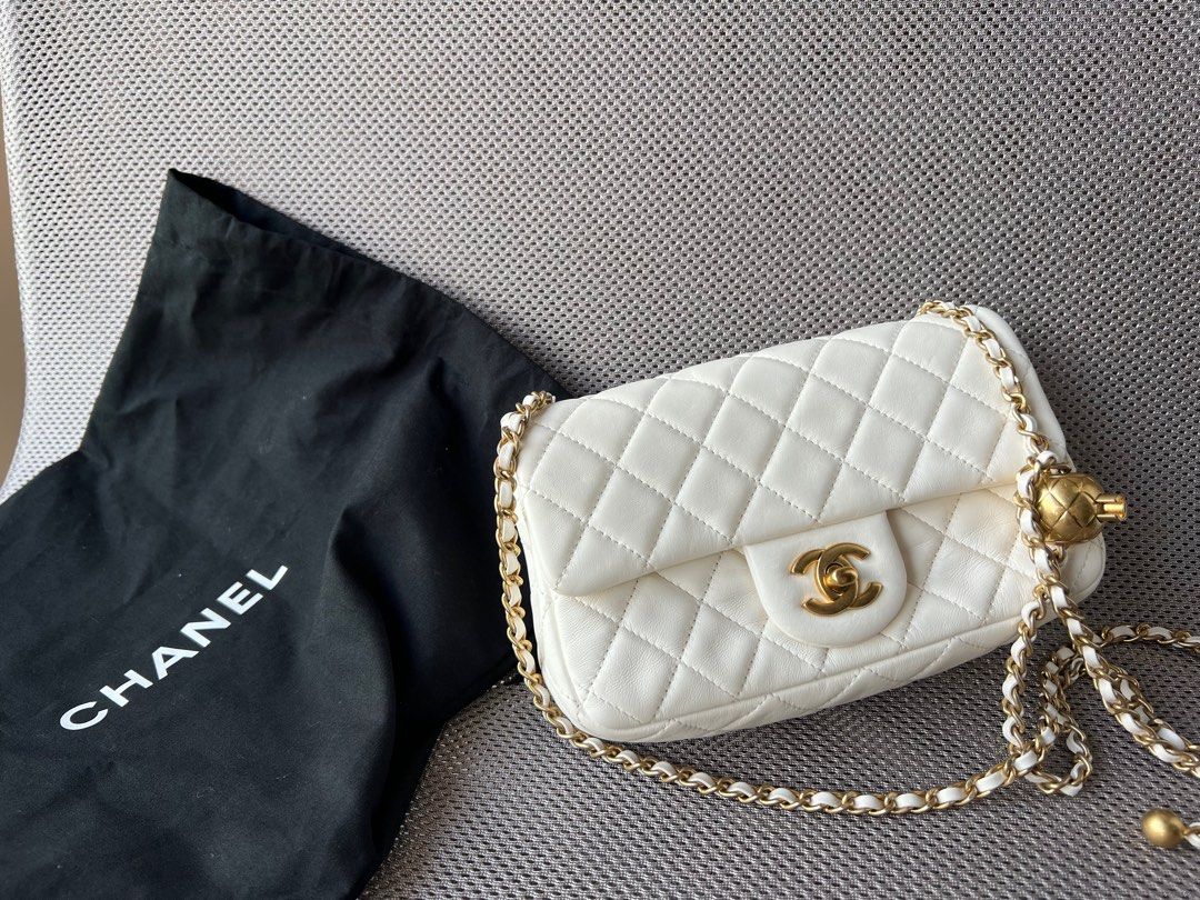 Chanel mini CF, Luxury, Bags & Wallets on Carousell