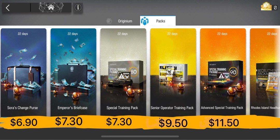 [CHEAPEST] Arknights Originium Originite Prime Recharge Top Up | VIA ...