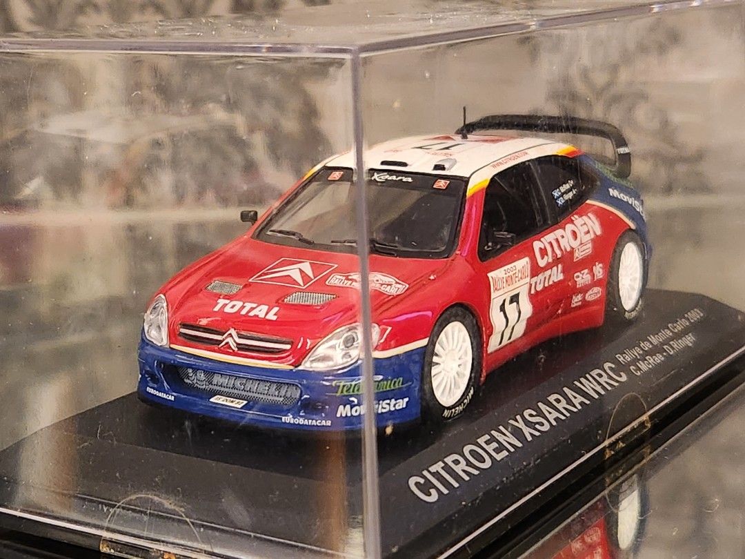 Citroen Xsara WRC Loeb Rally Monte Carlo 2003 1:43 Ixo Altaya Diecast ...