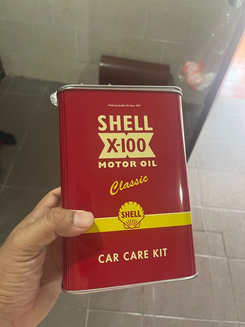 Classic shell car care kit, Hobbies & Toys, Collectibles & Memorabilia ...