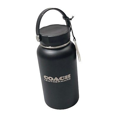 Coach Leatherware Metal Water Bottle Flask, Furniture & Home Living ...