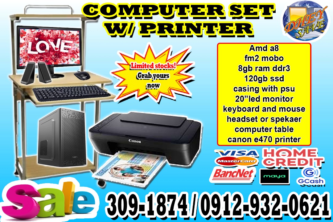 computer set, Computers & Tech, Desktops on Carousell