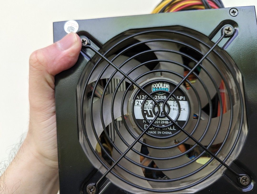 COOLER MASTER 550W PSU (w/ Power Gauge Meter), Computers & Tech, Parts ...