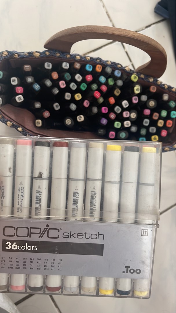 Copic Sketch 36 colors on Carousell