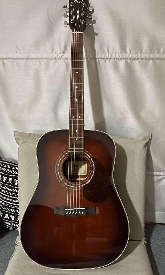Cort Earth 70 BR Acoustic Guitar, Hobbies & Toys, Music & Media ...