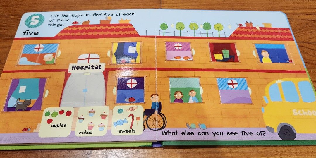 Counting Book 123 lift the flap, Hobbies & Toys, Books & Magazines ...
