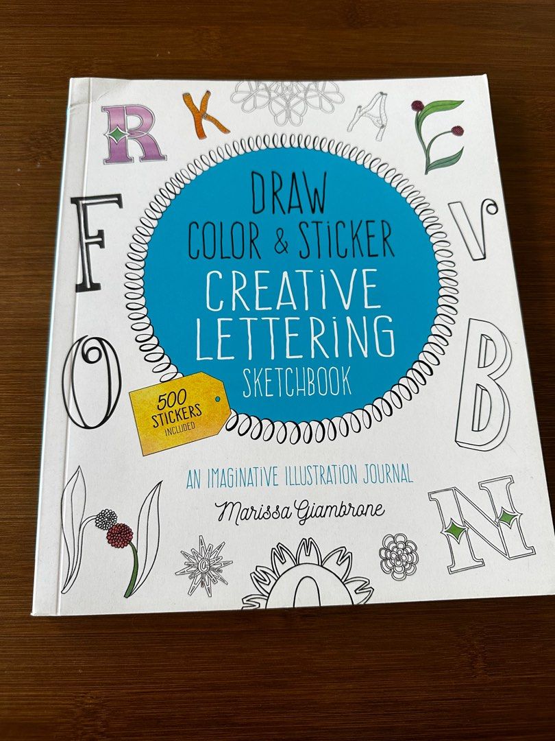 Creative Lettering Sketchbook, Hobbies & Toys, Stationery & Craft, Art ...