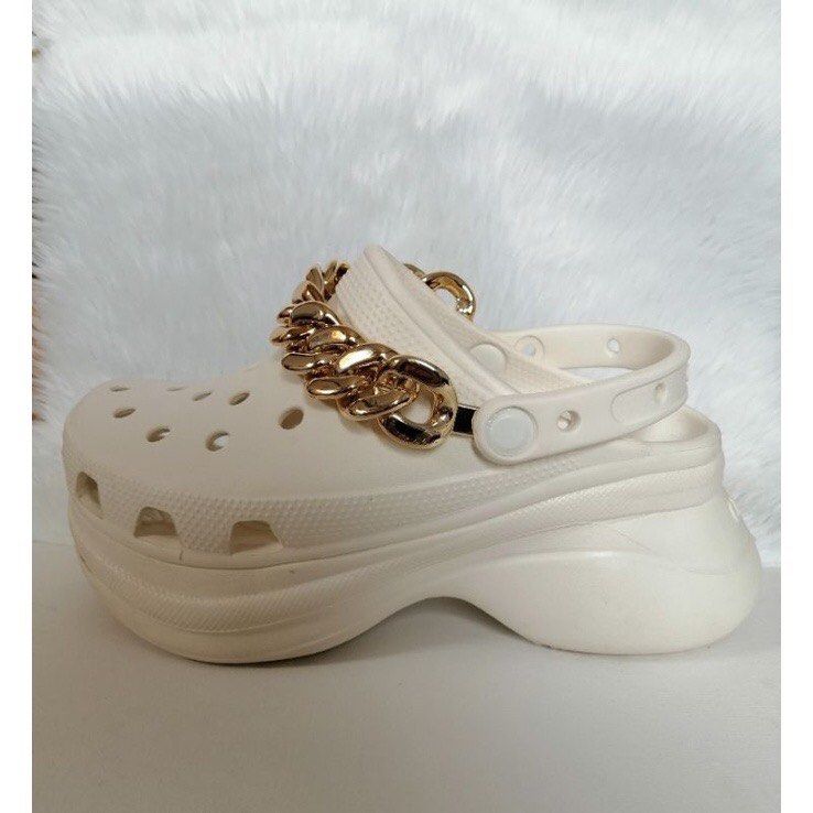 Crocs Classic Bae Clogs, Women's Fashion, Footwear, Wedges on Carousell