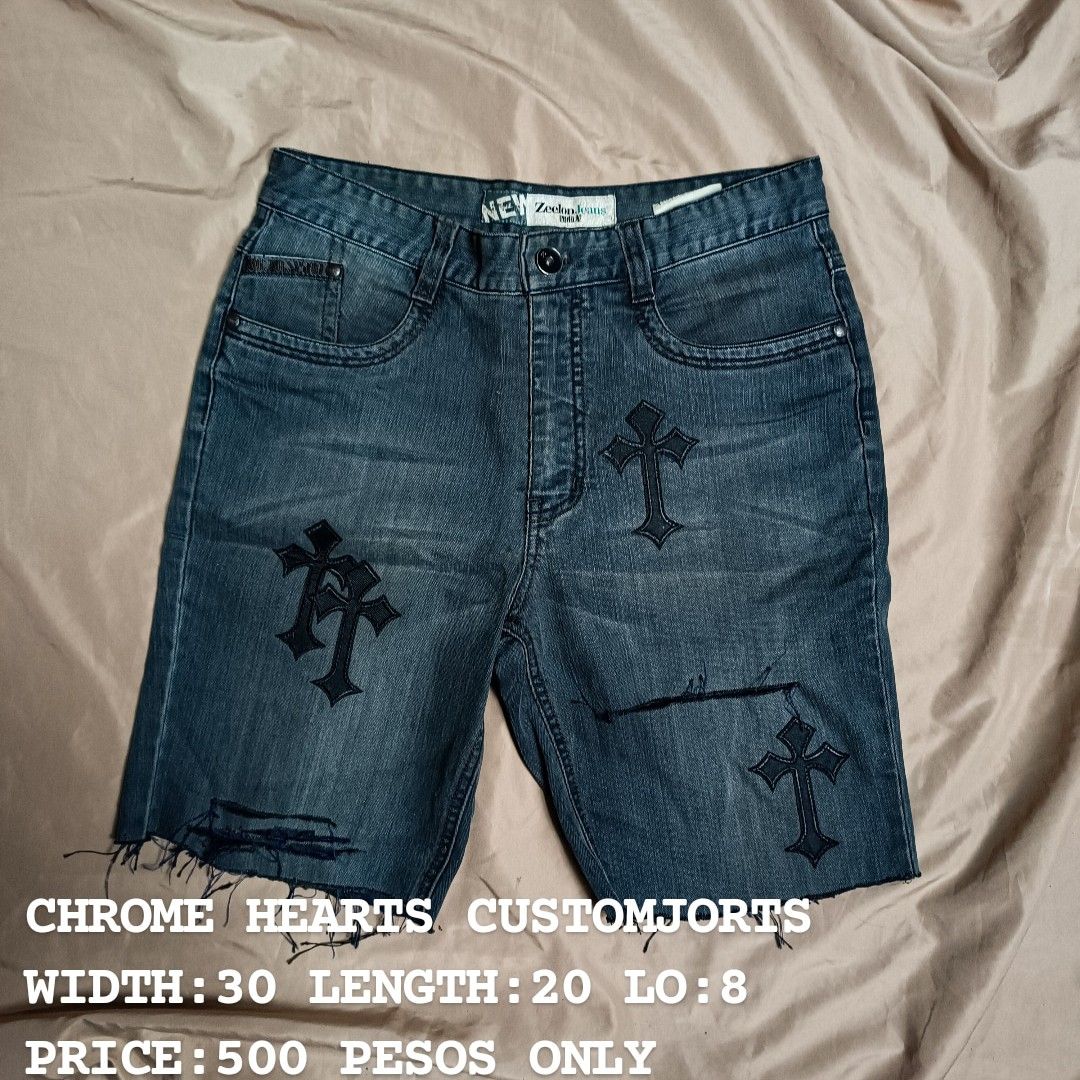 Custom Chrome Hearts Jorts on Carousell
